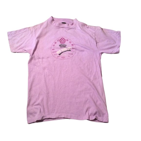 Anvil | Shirts | Rare Anvil 982 Epcot Center We Did It Cast Member Mens ...